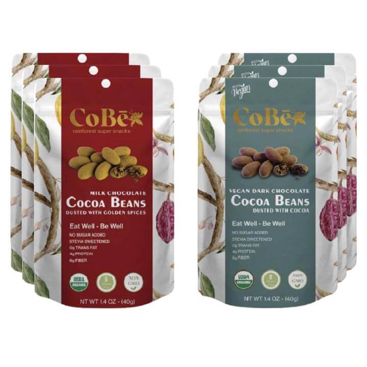 Shop America's Big Deal Variety Pack - CoBē Organic Chocolate Cacao Beans